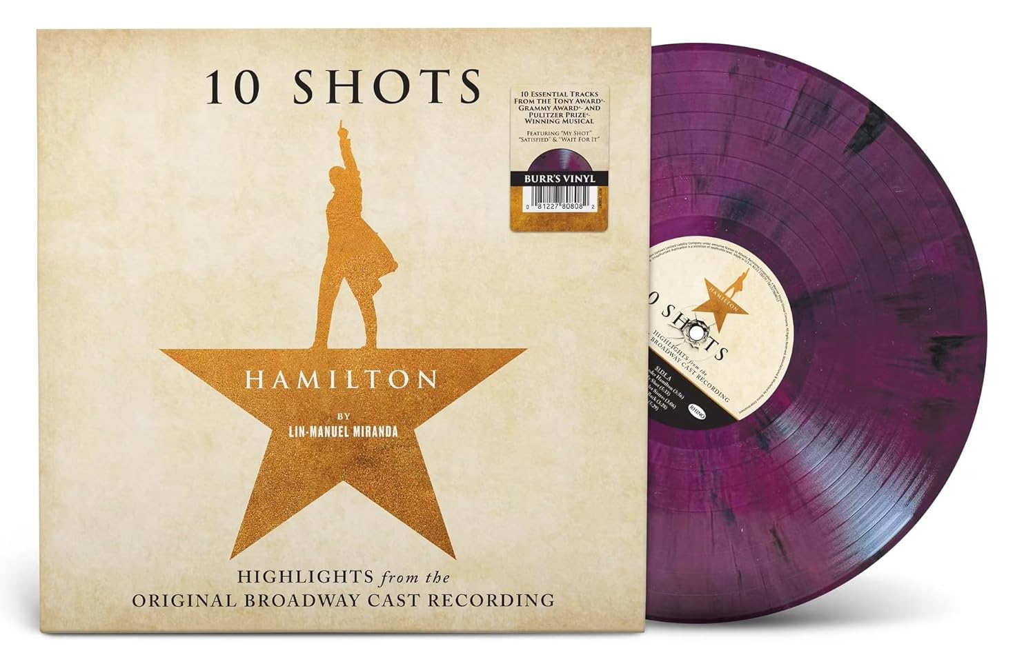 Amazon.com: Hamilton: 10 Shots - Highlights From The Original Broadway ...