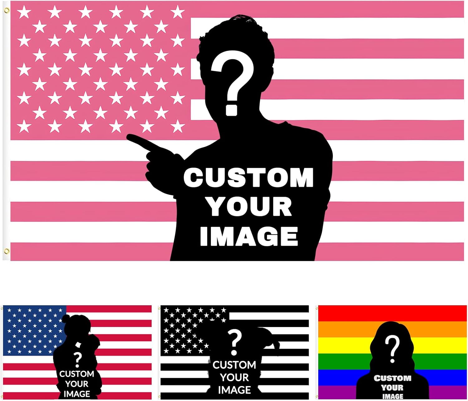 Custom Flags - Personalised Flags - Design Your Image Funny Flags for ...