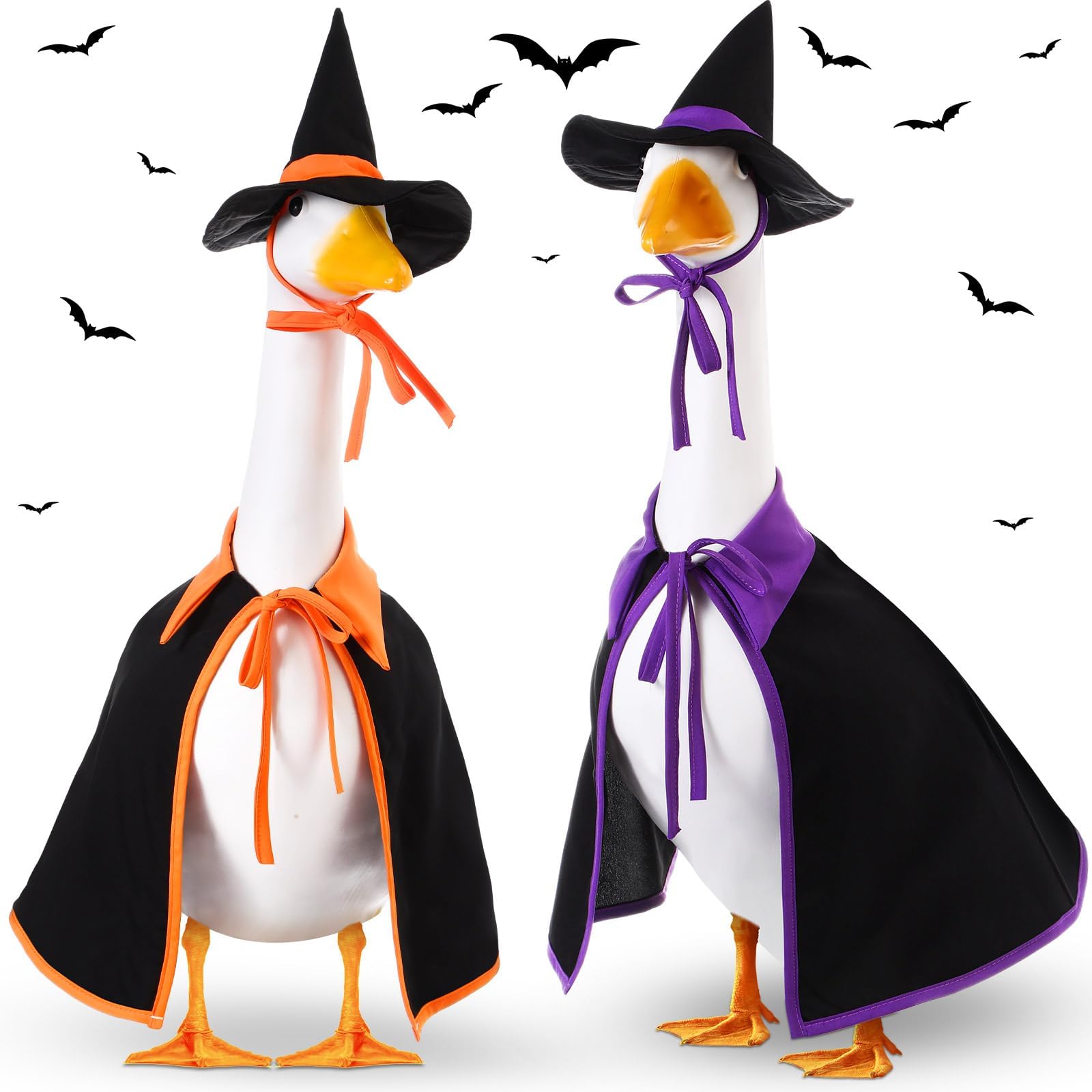 Amazon.com : Locmeo Skeleton Goose Outfit Glow in The Dark Bones Goose ...