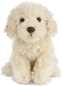 Living Nature Educational Labradoodle Plush Toy, 20cm, Realistic and ...
