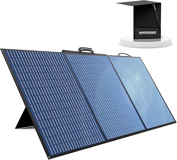 Amazon.co.jp: Innopower S200 ソーラーパネル 200W折り畳み式太陽光パネル、耐荷重30KGのテーブルに変形可能 MC-4出力（最大20A、直列＆並列接続可）20 ...