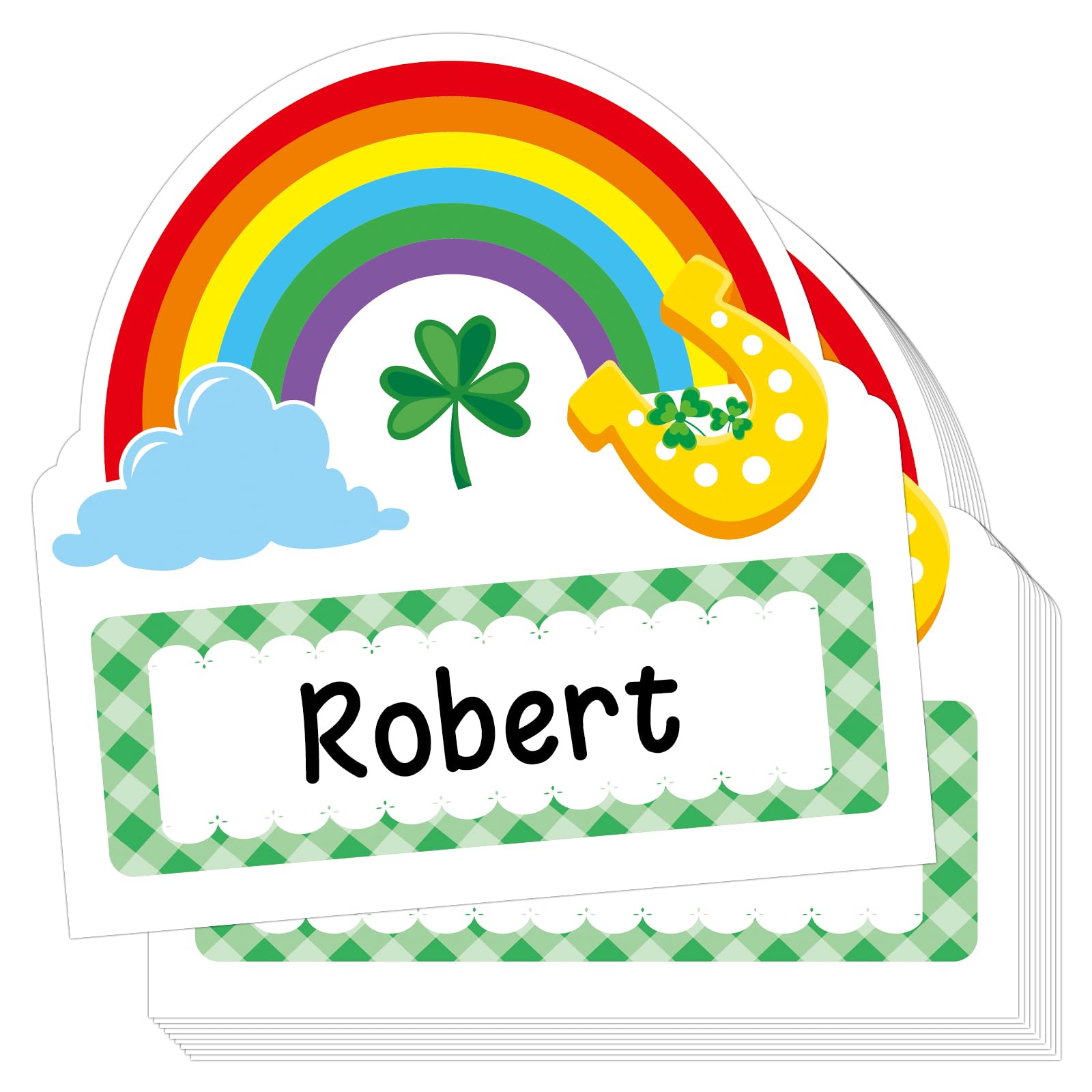 St Patricks Day Name Tags St. Patrick's Day Name Tags Template
