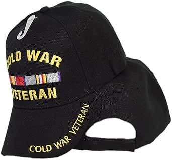 MWS Cold War Veteran Vetrans Ribbon 3D Embroidered Cap Hat Licensed ...