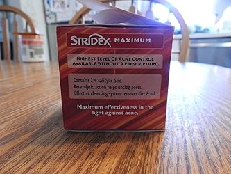 Amazon.com: Stridex Medicated Acne Pads, Maximum, 55 Count – Facial ...