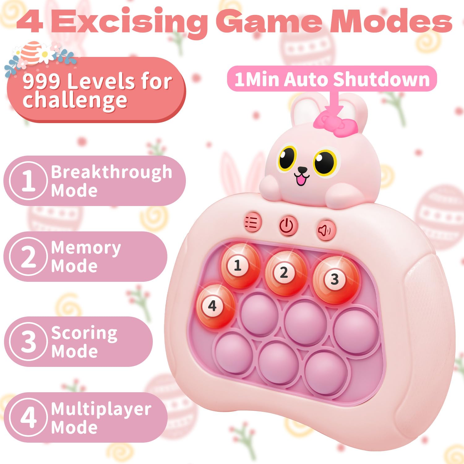 Snapklik.com : Quick Push Pop Fidget Game Toys For Christmas, Santa ...