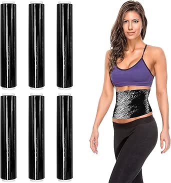 Gatutul 6 Roll Stomach Wraps for Weight Loss, 60 Meters Plastic Body ...