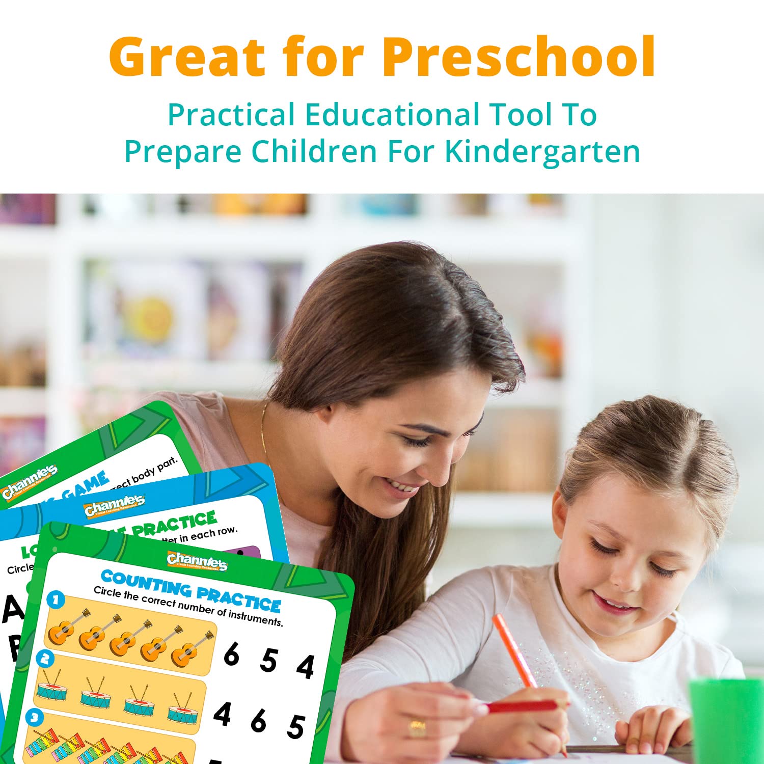 Snapklik.com : Channies My Fun Pre-K Activity Flash Cards, 30 Preschool ...
