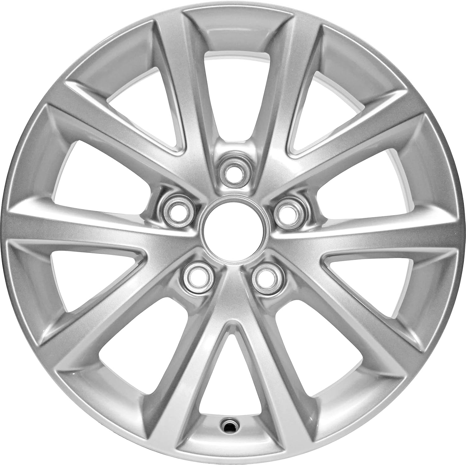 Amazon.com: Llanta de aleación de plata 16x6.5 para Volkswagen Jetta ...