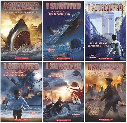 Amazon.com: I Survived, Books 1-6: 9780545515306: Lauren Tarshis: Books