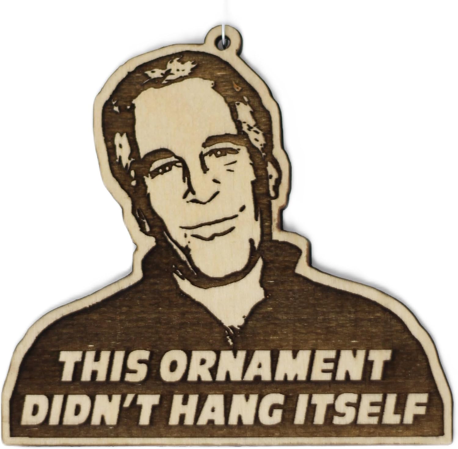 Amazon.com: Jeffrey Epstein This Ornament Didn't Hang Itself Handmade ...