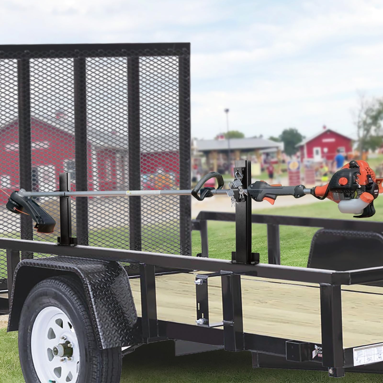 Trailer Mounted Weed Eater Holders Trimmer Racks – Jungle Jims