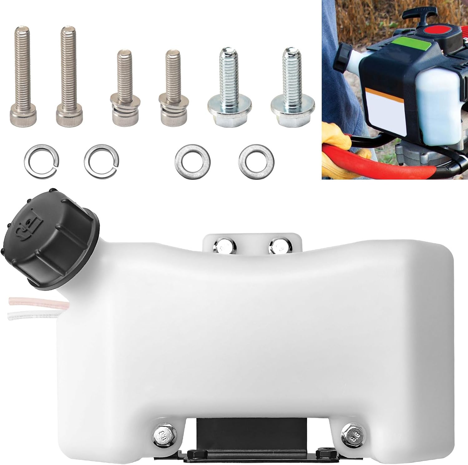 Amazon.com: 10683 Fuel Gas Tank Kit for Earthquake Viper Engine MC33 ...