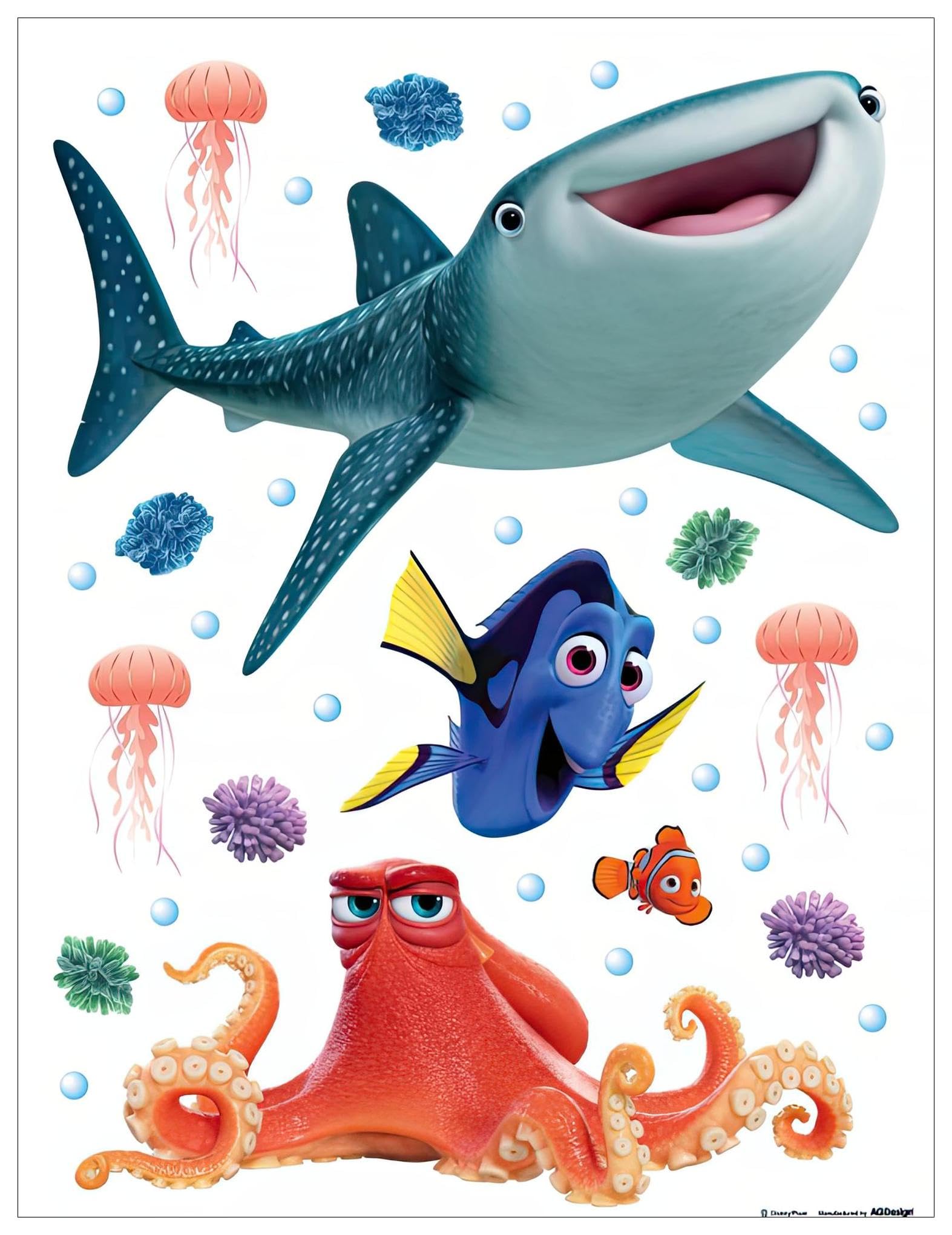 Finne Dory Plakat Cartoon Disney Nette Finding Nemo Dory Nemo