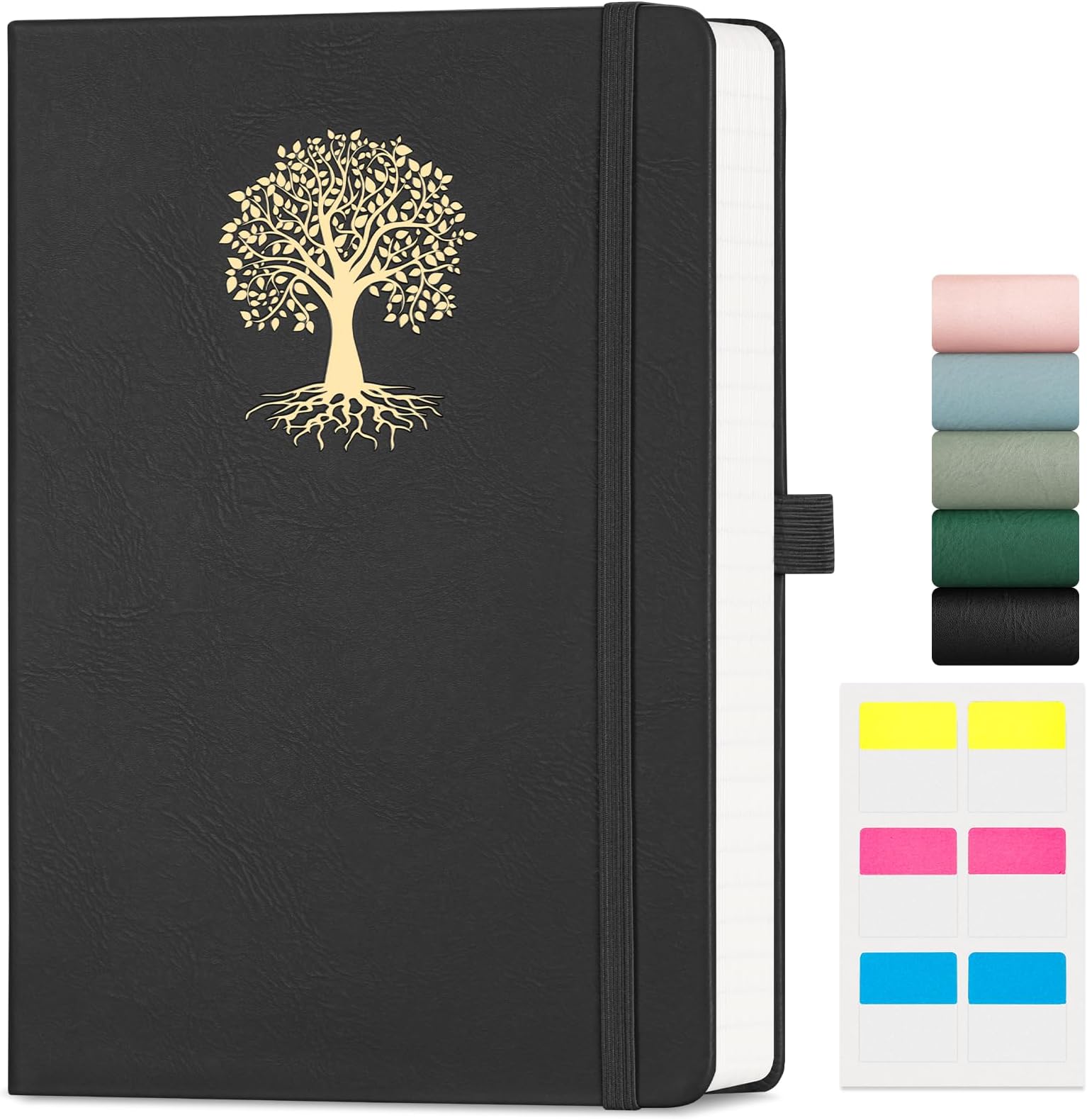MGGAO Lined Journal Notebook for Women Men, Journals for Writing, A5 ...