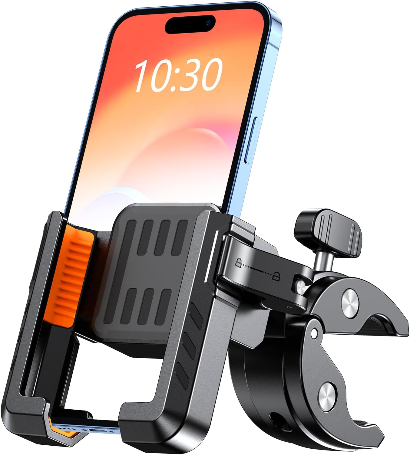Rolgno Bike Phone Holder, [Unobstructed Lens] Universal Motorcycle ...