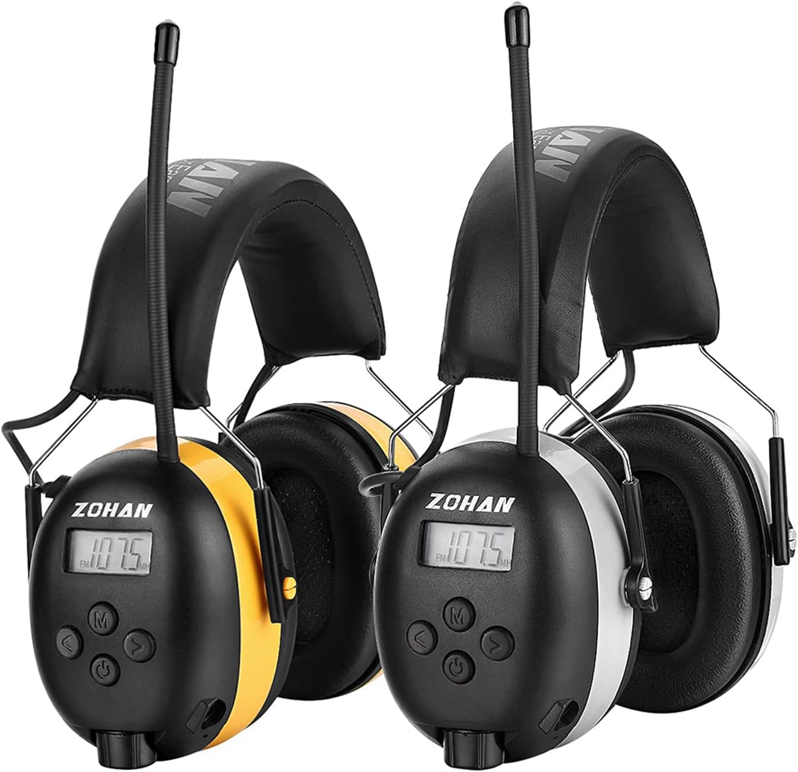 Amazon.com: ZOHAN EM042 AM/FM Radio Headphone with Digital Display 2 ...