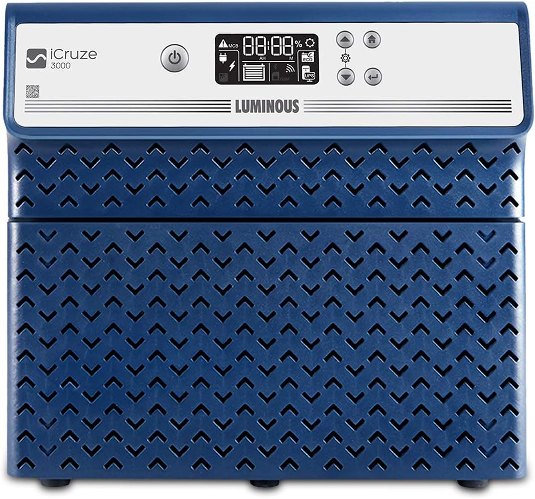 Luminous Cruze 3.5KVA Inverter with RC 18000 Battery (4 Batteries ...