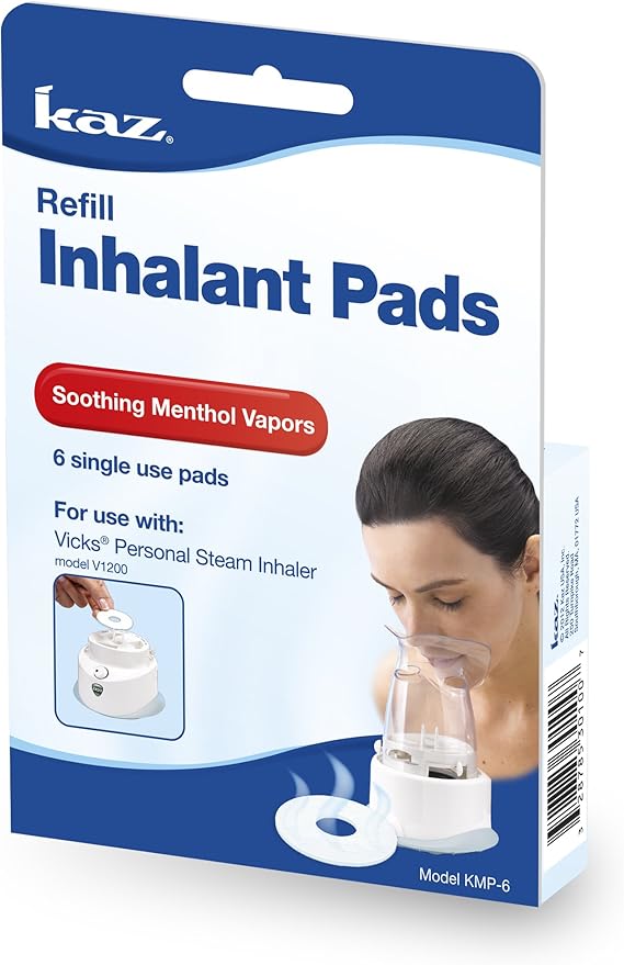 Amazon.com: Kaz Aromatic Inhalant Pads, 6 Count : Health & Household