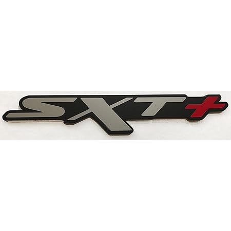 Amazon.com: 24Designs Compatible Sxt Plus Badge Stick on Emblem Black ...