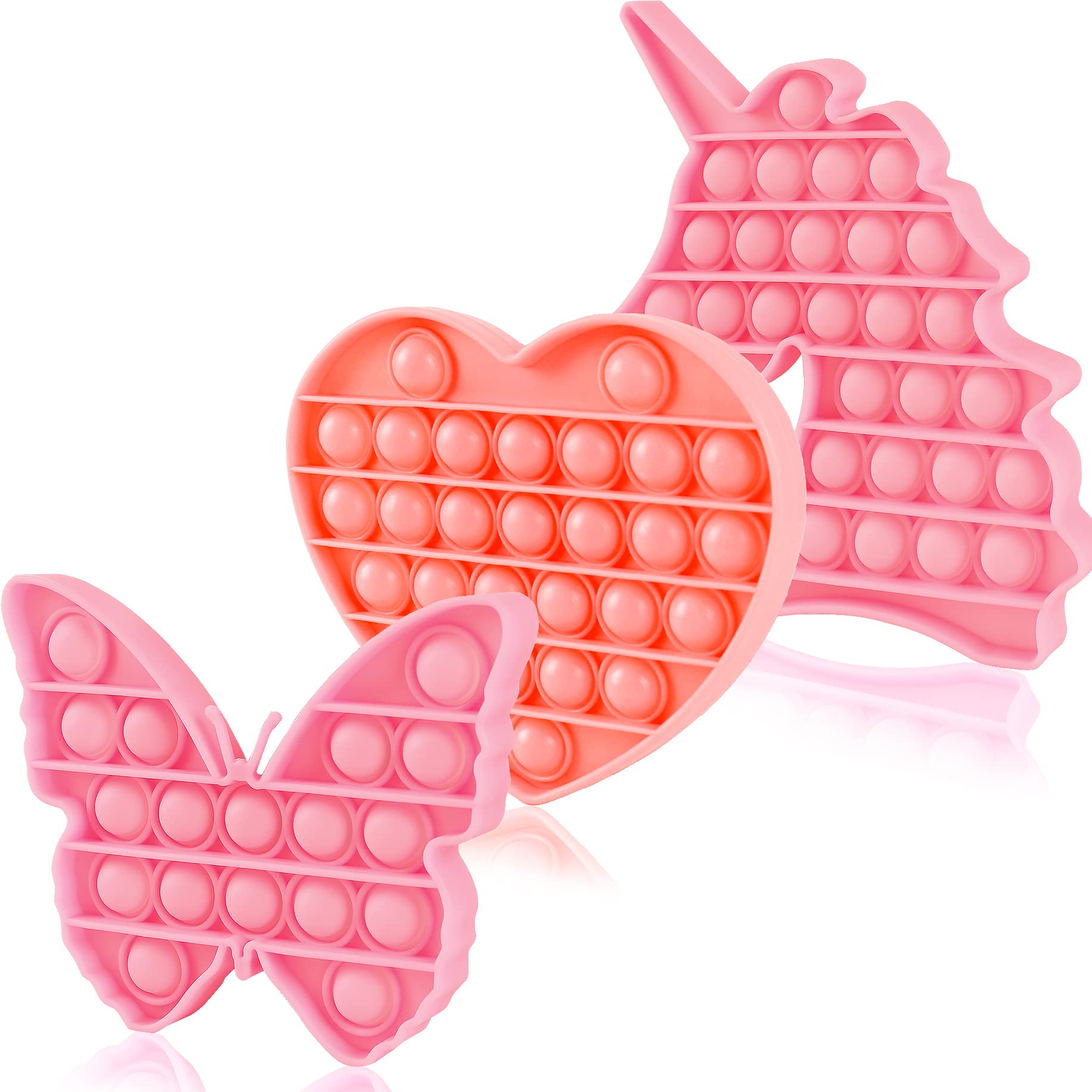 Buy 3 Packs Push Pop Poop Fidget It Toy, Squeeze Sensory Anxiety Stress ...