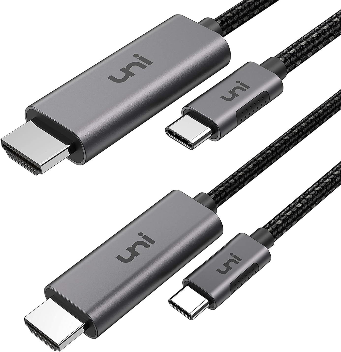 uni USB C to HDMI Cable for Home Office (4K@60Hz), USB Type C to HDMI ...