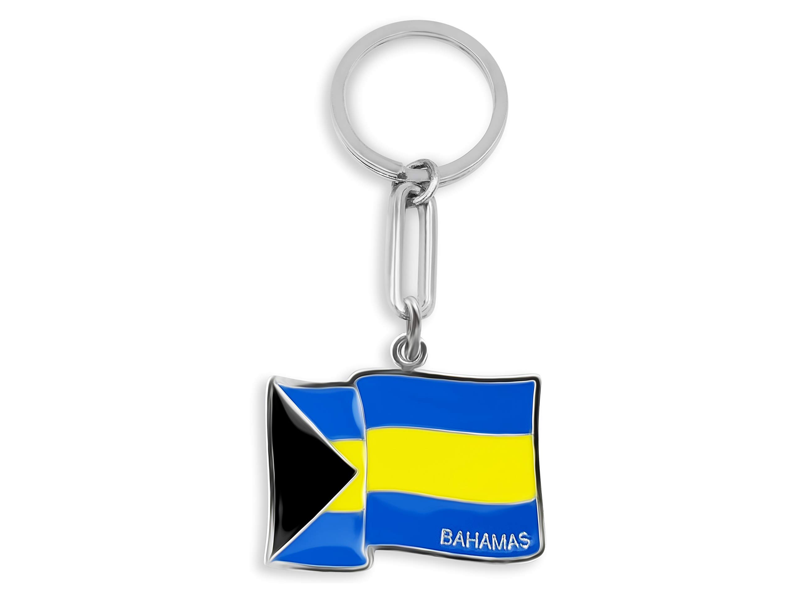 Amazon.com: Keychain - BAHAMAS FLAG- : Automotive