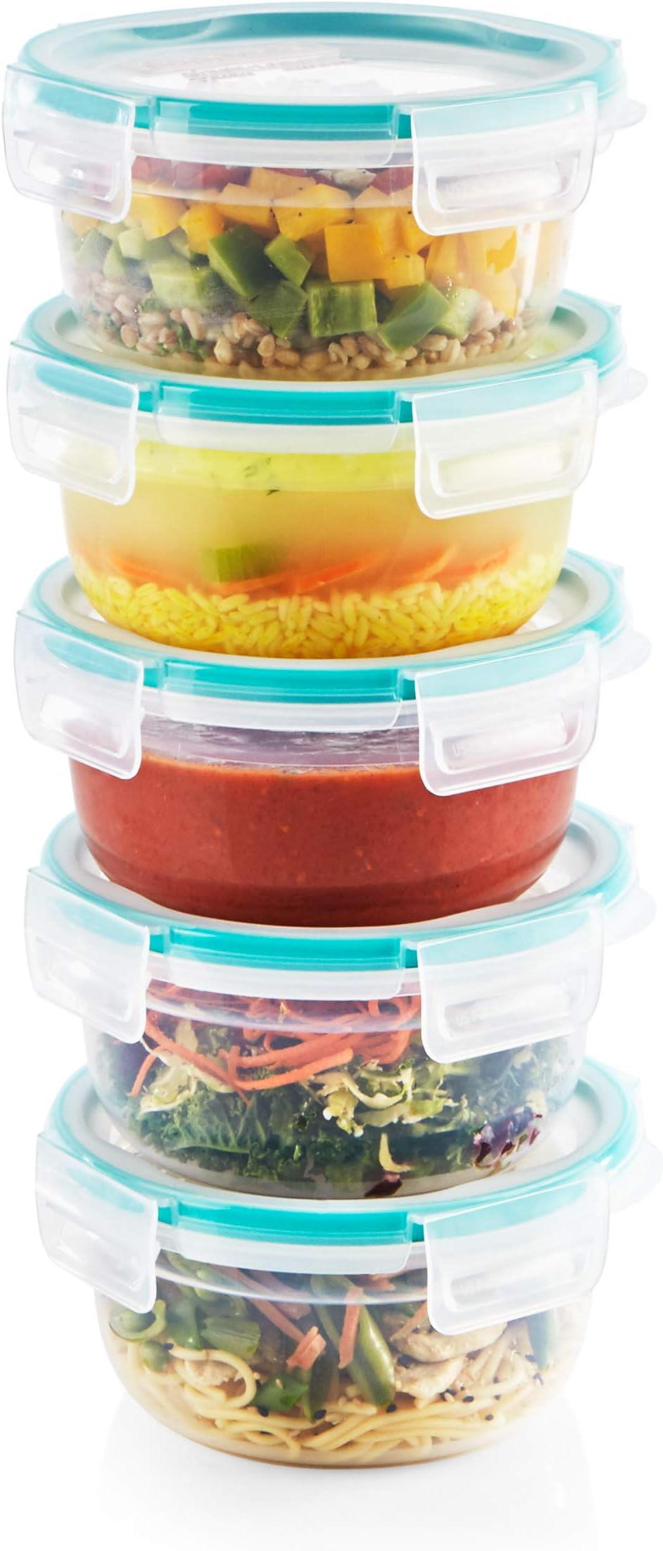 Amazon.com: Snapware Total Solution 5.5-Cup Plastic Food Storage ...