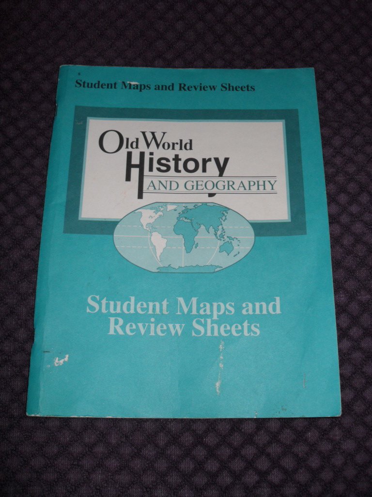 Old World History and Geography Student Maps and Review Sheets: Unknown ...