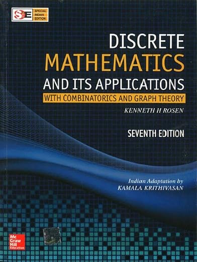 DISCRETE MATHEMATICS AND ITS APPLICATIONS (SIE), 7TH EDN : Rosen H ...
