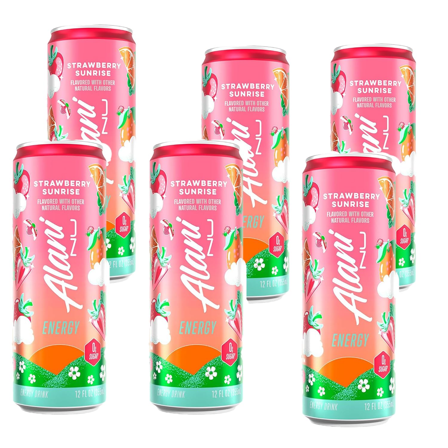 Alani Energy Drink - STRAWBERRY SUNRISE Sugar Free, Barbados | Ubuy
