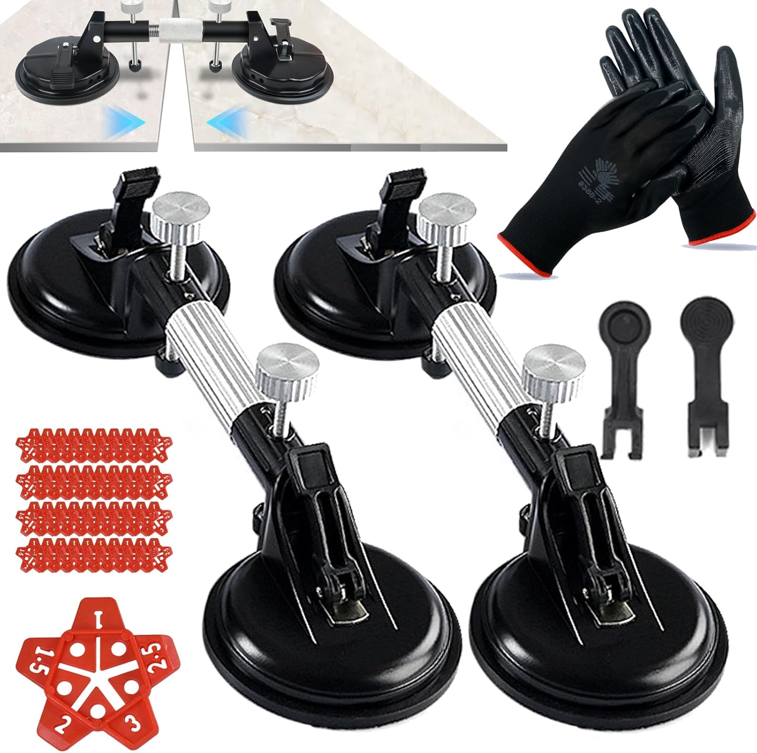 Amazon.com: Laminate Floor Gap Repair Tool, Countertop Alignment Clamps ...