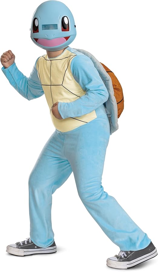 Amazon.com: Disguise Kids Pokemon Squirtle Costume | Boys Squirtle Cosplay | Starter Pokemon ...