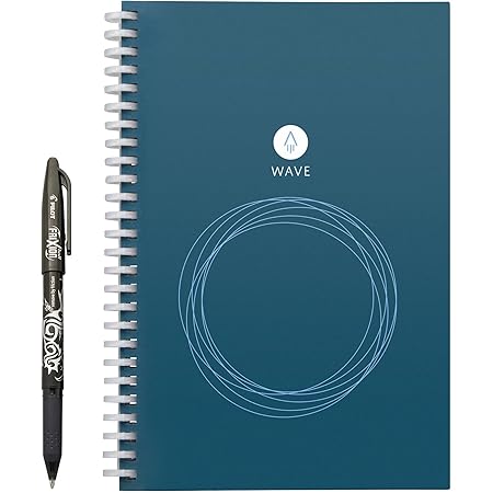 Amazon.com : Rocketbook Wave Cloud-Connected Reusable Smart Notebook ...