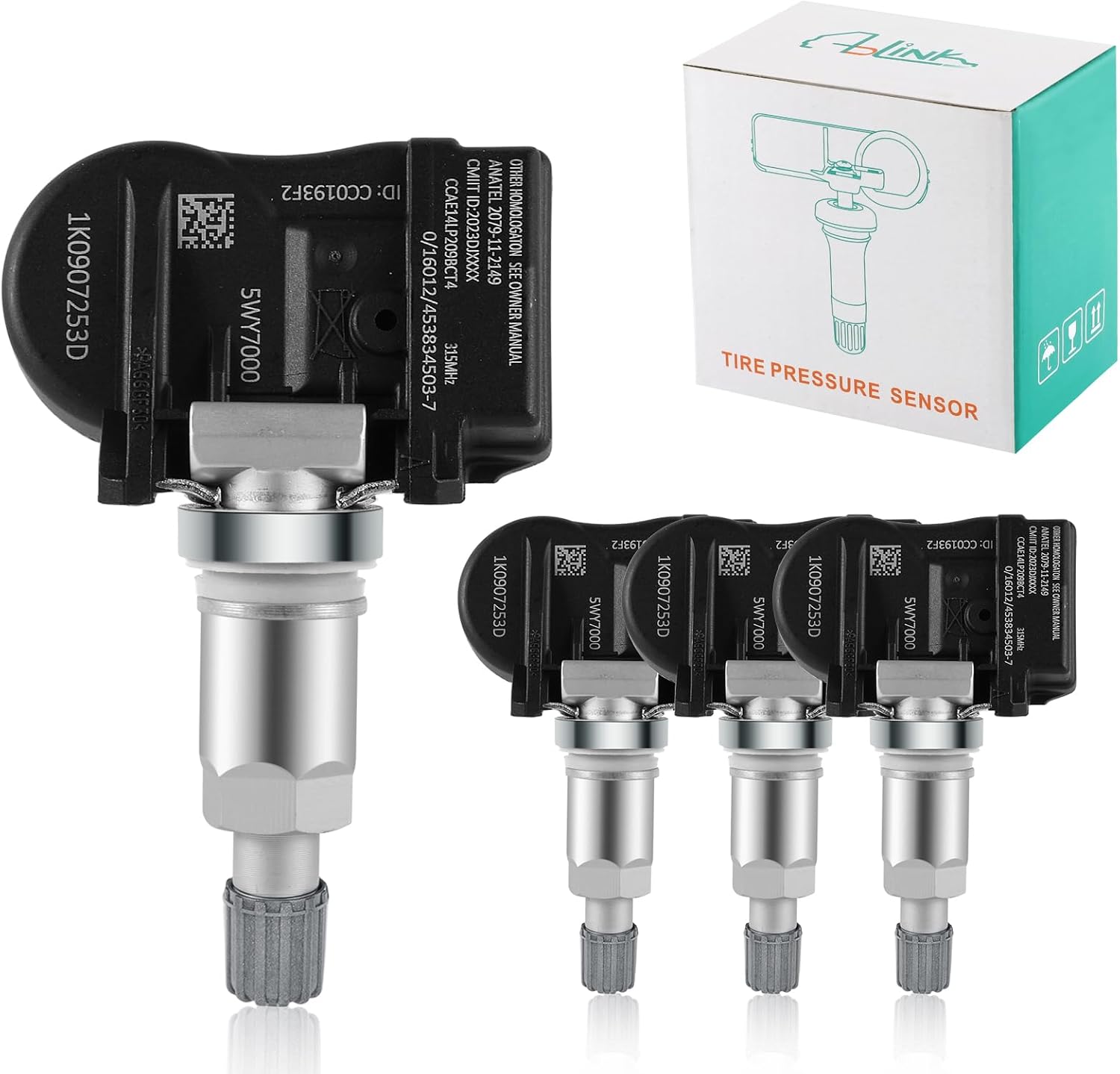 Amazon.com: AULINK 1K0-907-253D Tire Pressure Monitoring System TPMS ...