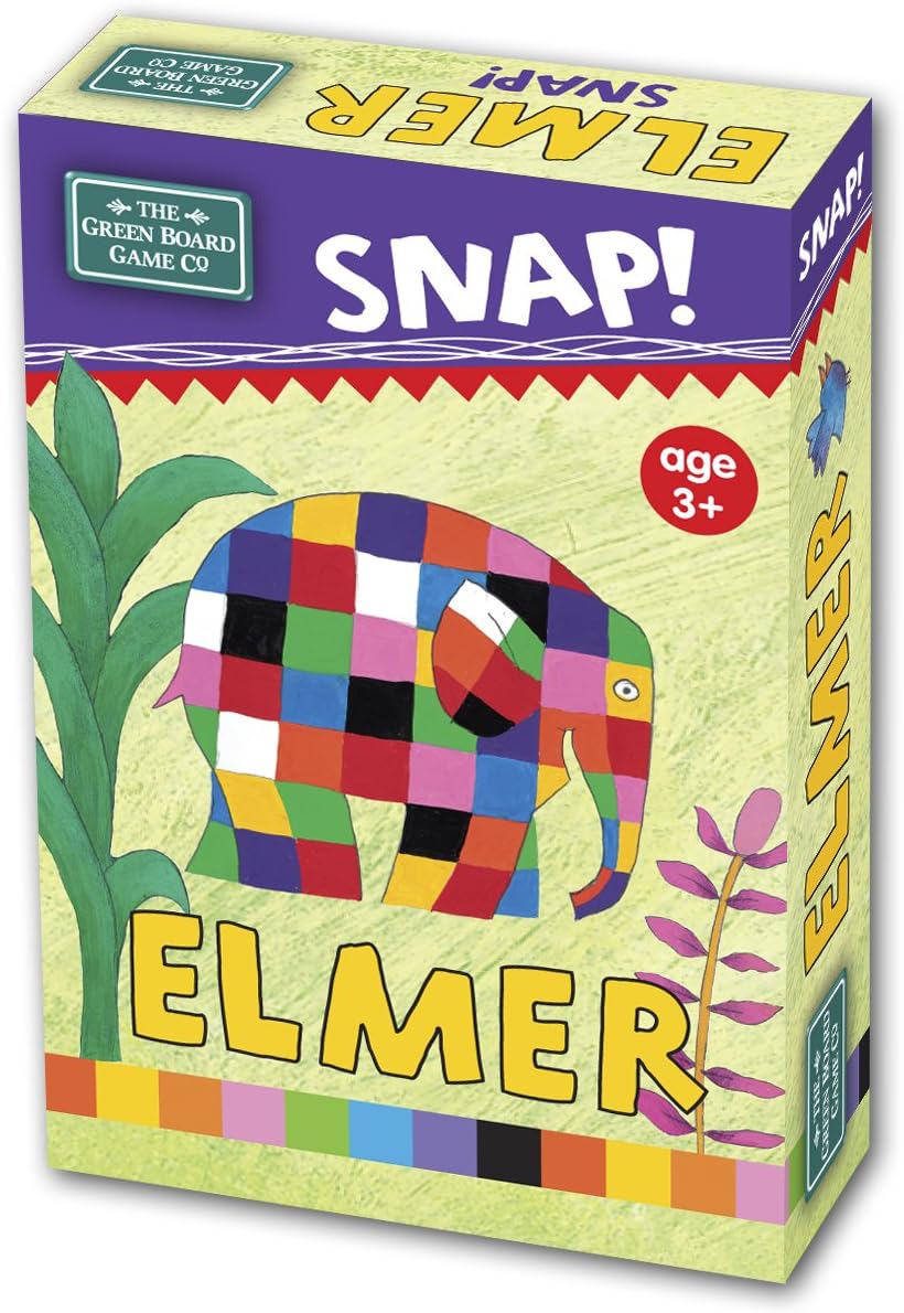 Amazon.com: Green Board Games Elmer Snap : Toys & Games