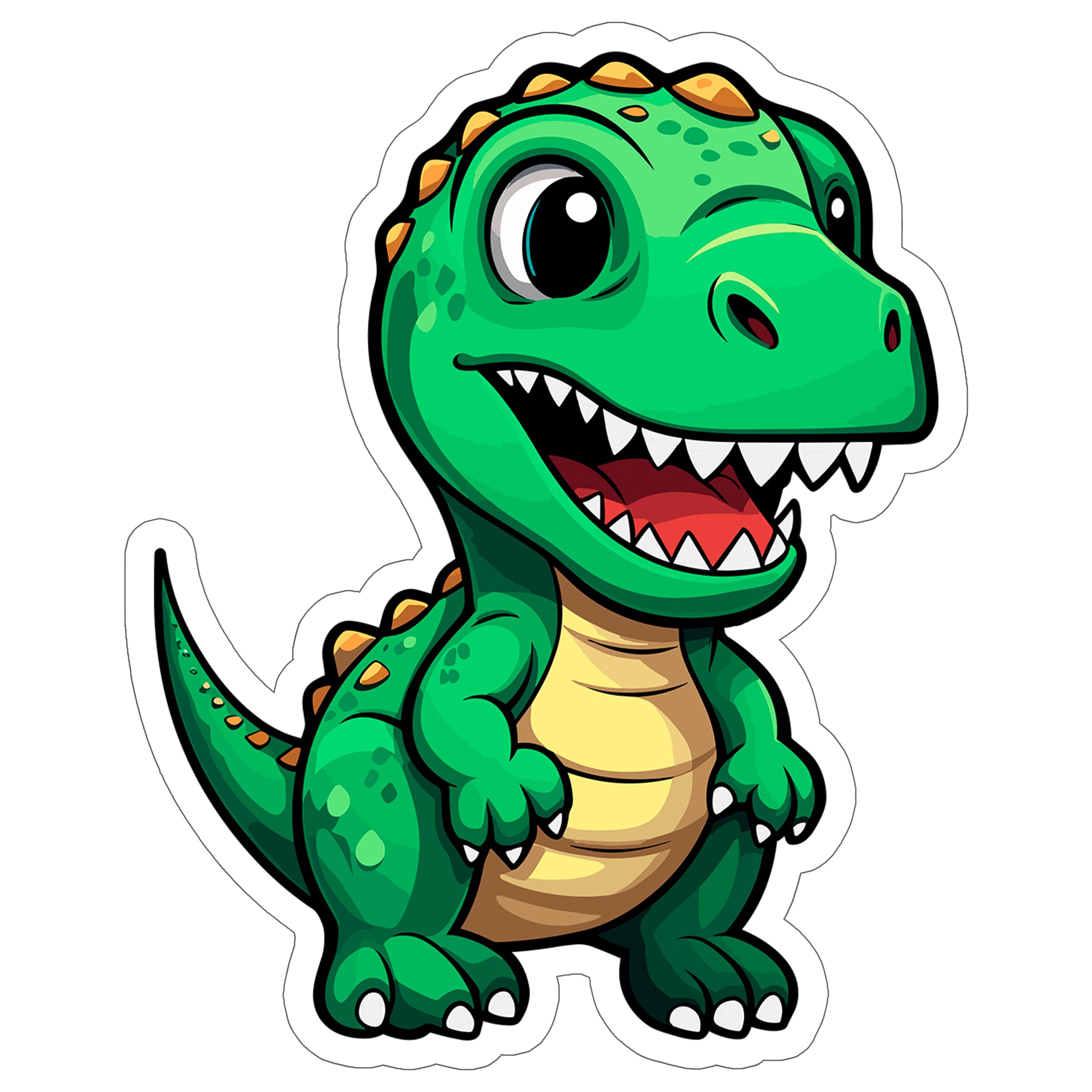 Amazon.com: Dinosaur Sticker Decal Vinyl Small Waterproof for Water ...