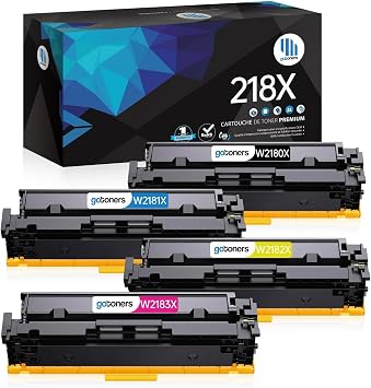 Gotoners 218X 218A 4Pack Toner with Chip Replacement for HP W2180X ...