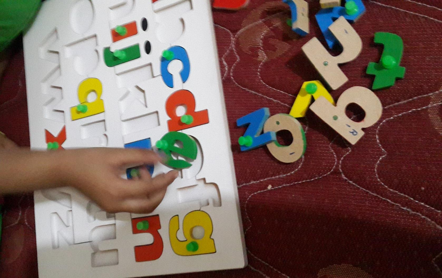 Little Genius English Alphabets - Lowercase with Knob : Amazon.in: Toys ...