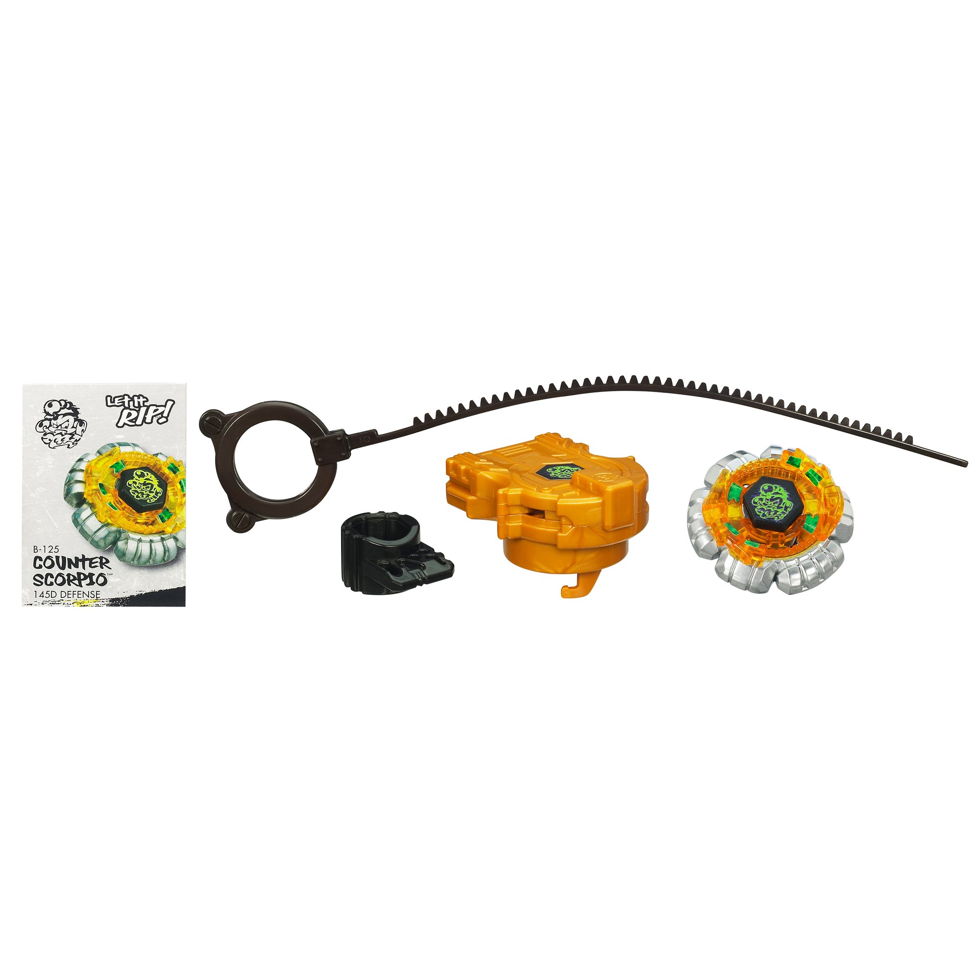 Beyblade Counter Scorpio Beyblade Metal Fusión Marca Rapidity Rock