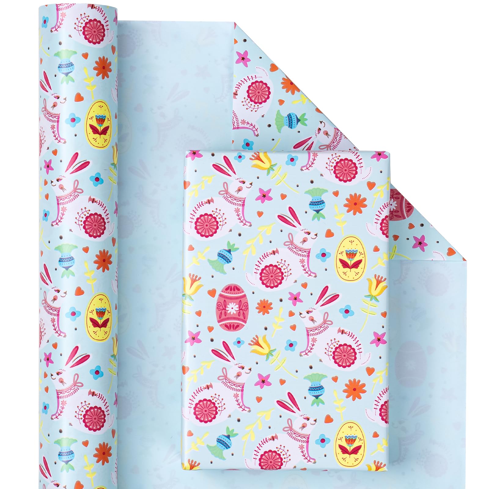 Snapklik.com : WRAPAHOLIC Easter Wrapping Paper Roll - Mini Roll - 17 ...