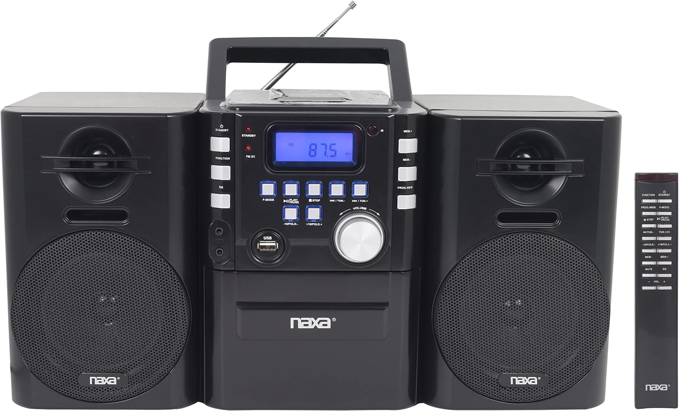 Amazon.com: Naxa Electronics Naxa NPB-431 Portable MP3/CD Player with ...