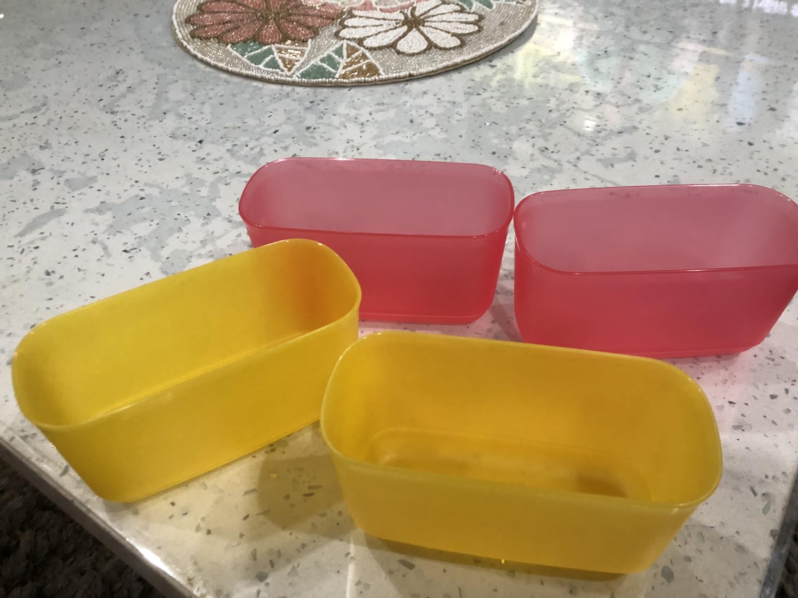 Buy Tupperware Cubix Mini Rect Plastic Utility Container 250 Ml Pack Of ...