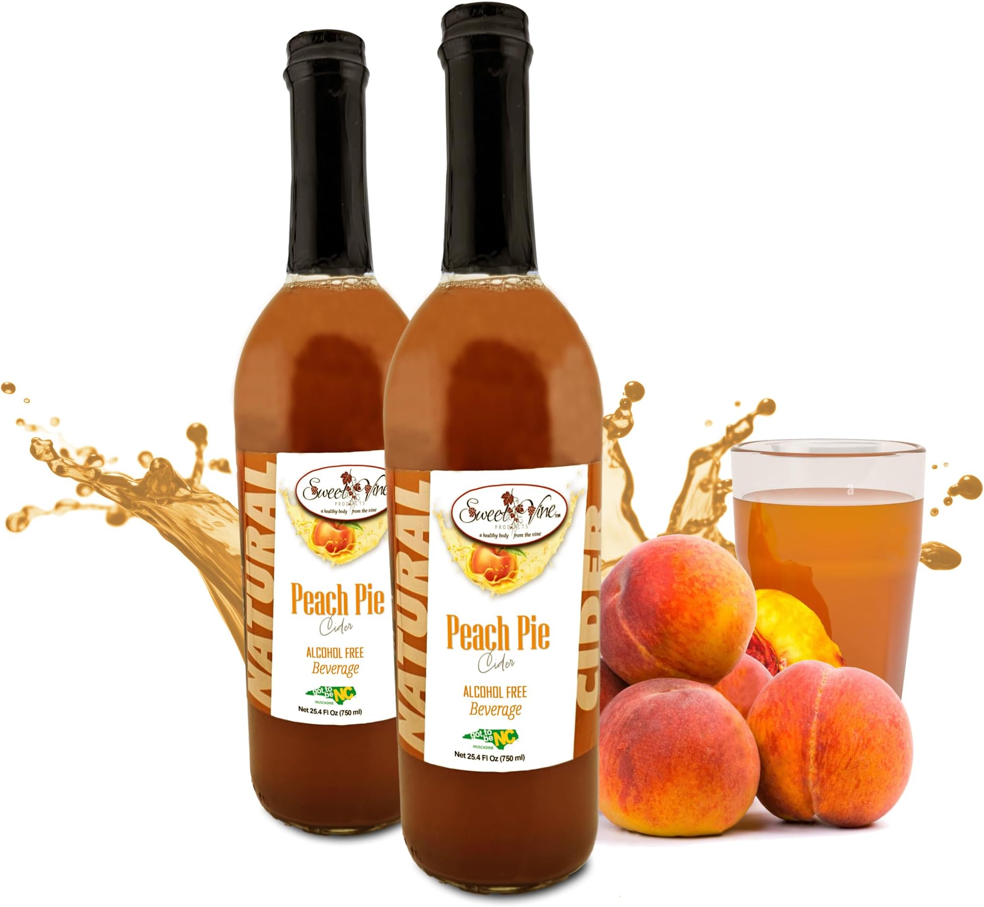 Amazon.com : Peach Cider - 2 Pack : Grocery & Gourmet Food