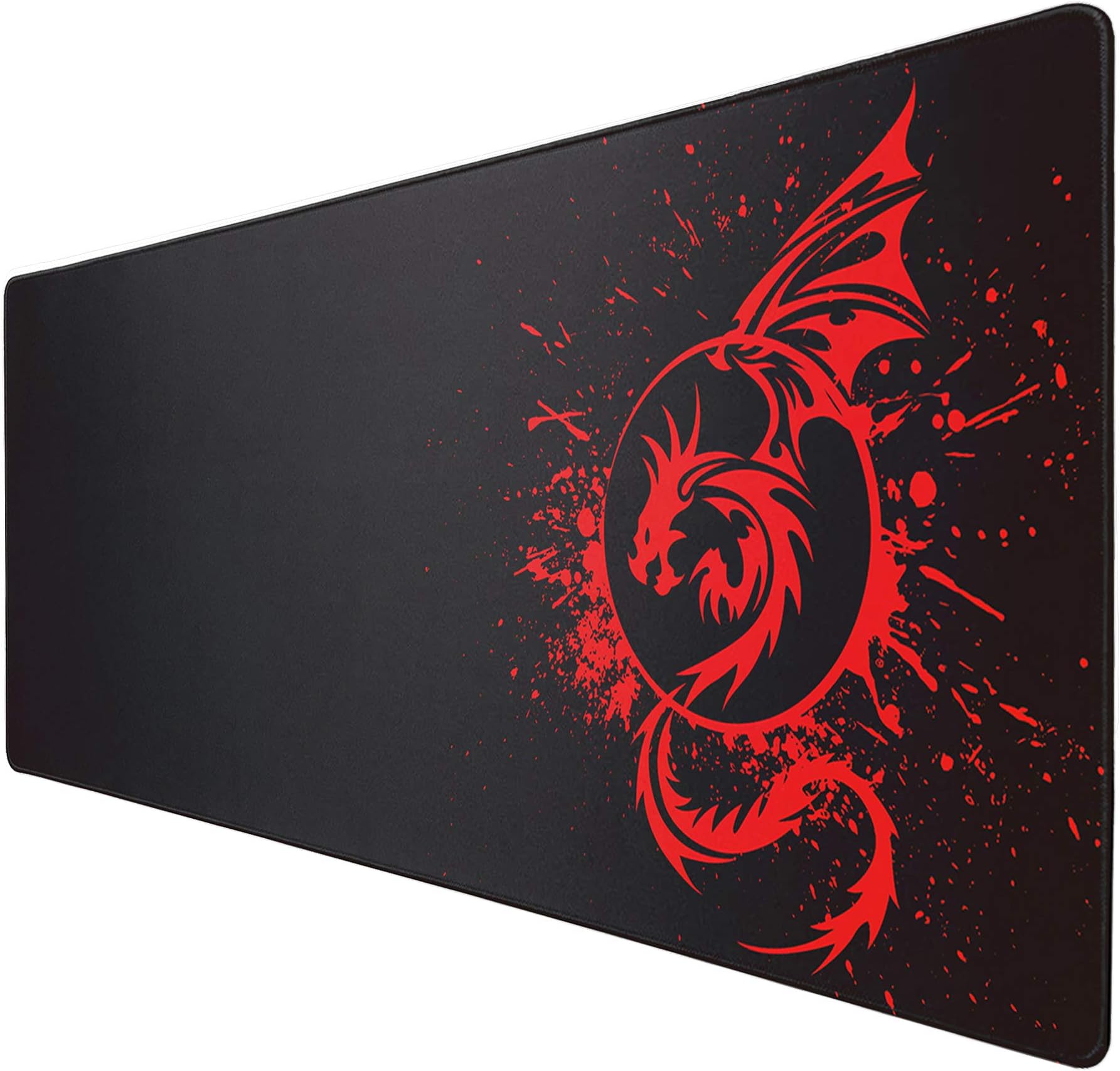 Gaming Mouse Pad,Large Extended Non-Slip Mousepad with Rubber Base and ...