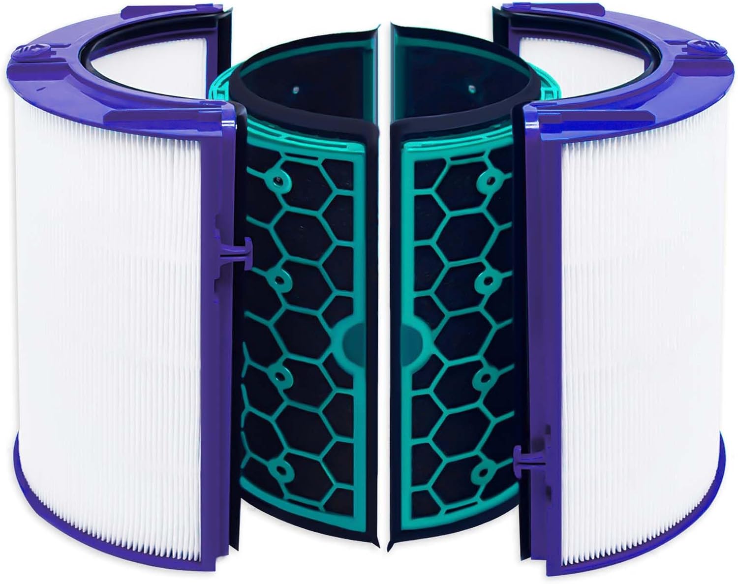 Amazon.com: HEPA Filter & Activated Carbon Filter Compatible with Dyson ...