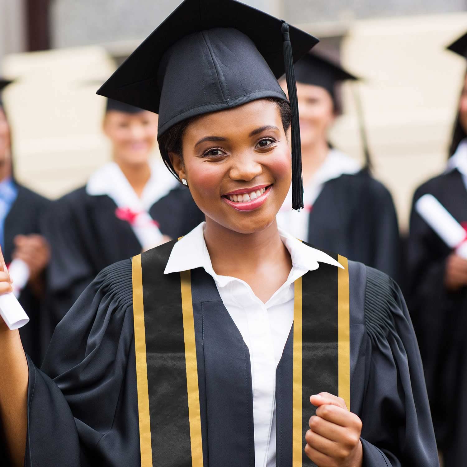 Snapklik.com : DOPTIKA Unisex Adult Plain Graduation Honor Stole ...
