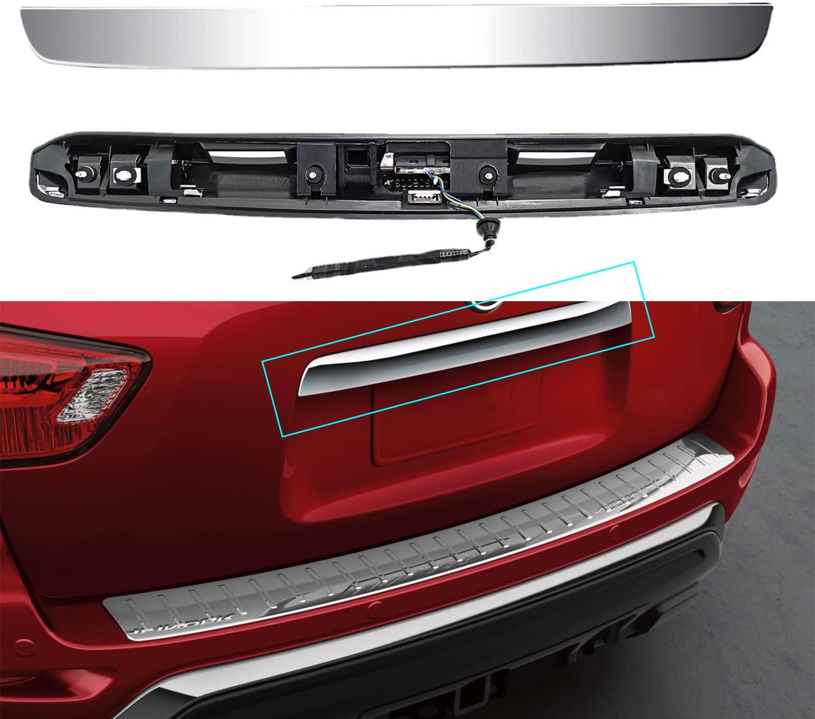 Amazon.com: Jaronx Compatible with Nissan Pathfinder Liftgate Finish ...
