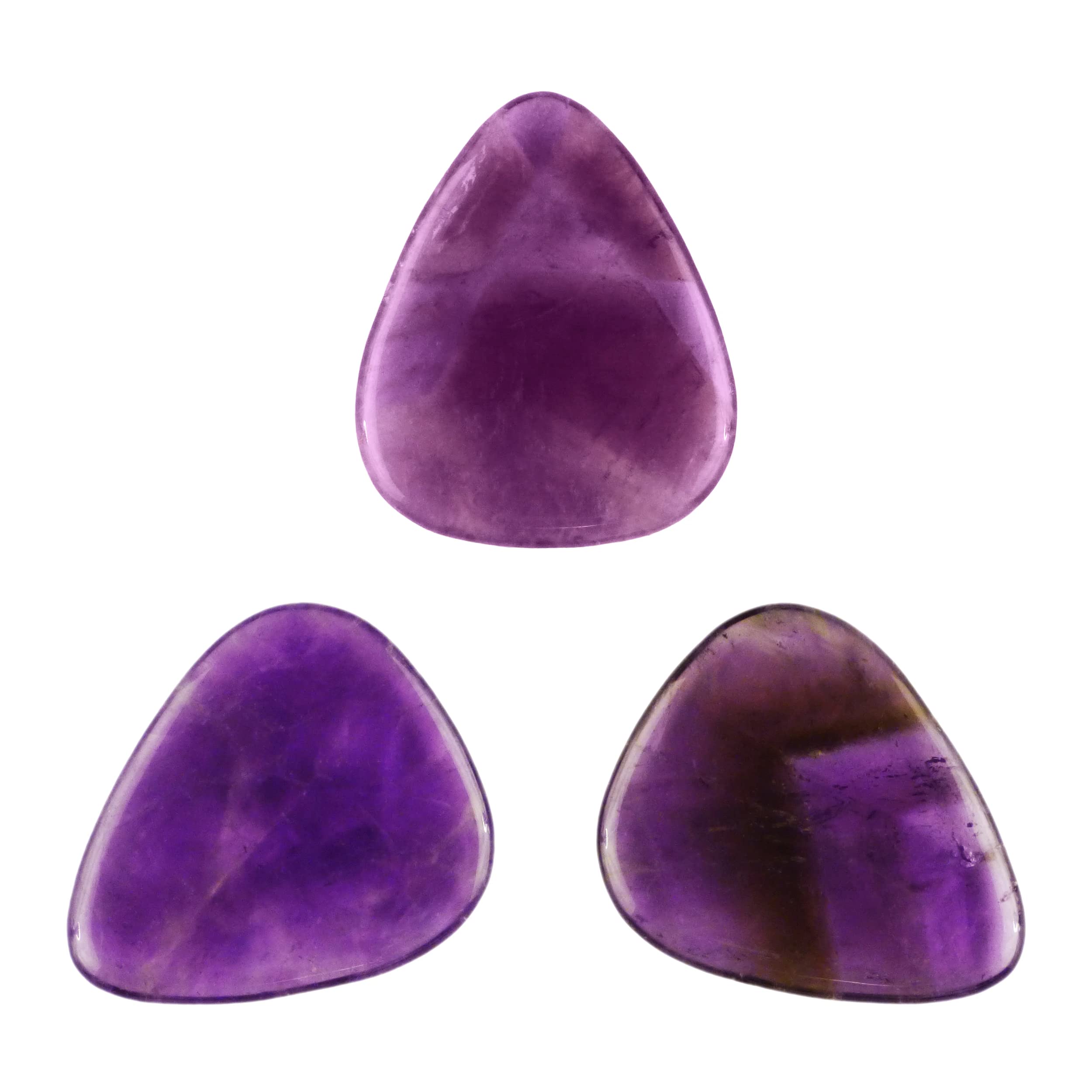 Amazon.com: Amethyst Stone Guitar Or Bass Pick - 3.0 mm Ultra Heavy ...