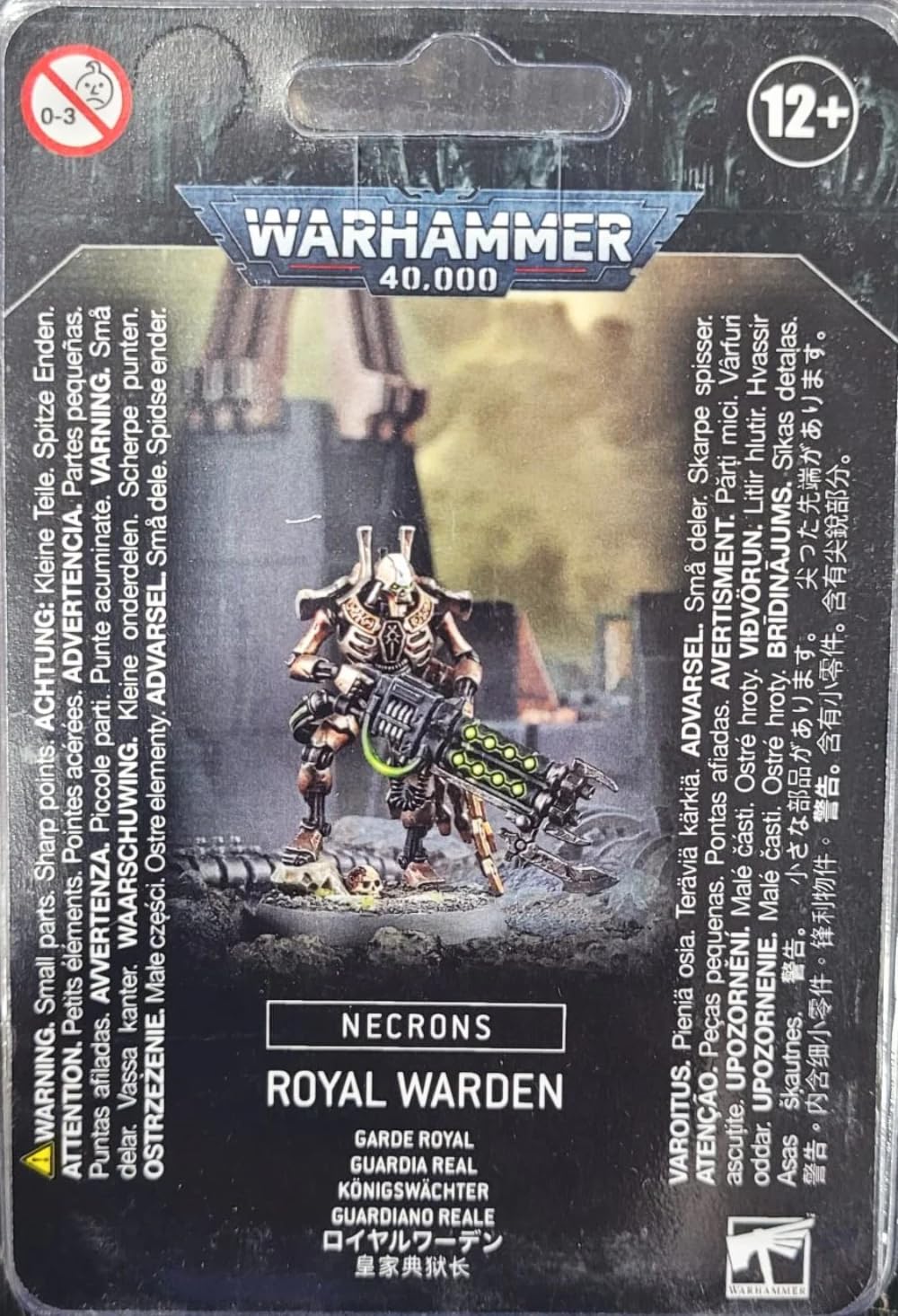 Amazon.com: WARHAMMER 40K - NECRONS - Royal Warden : Toys & Games