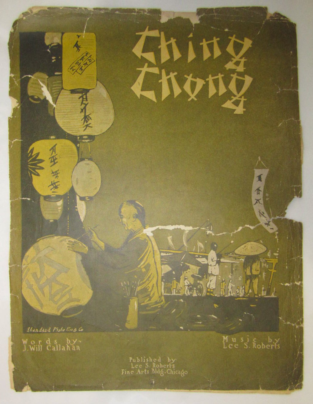 CHING CHONG Words by J. Will Callahan. Music by Lee S. Roberts.: Ching ...